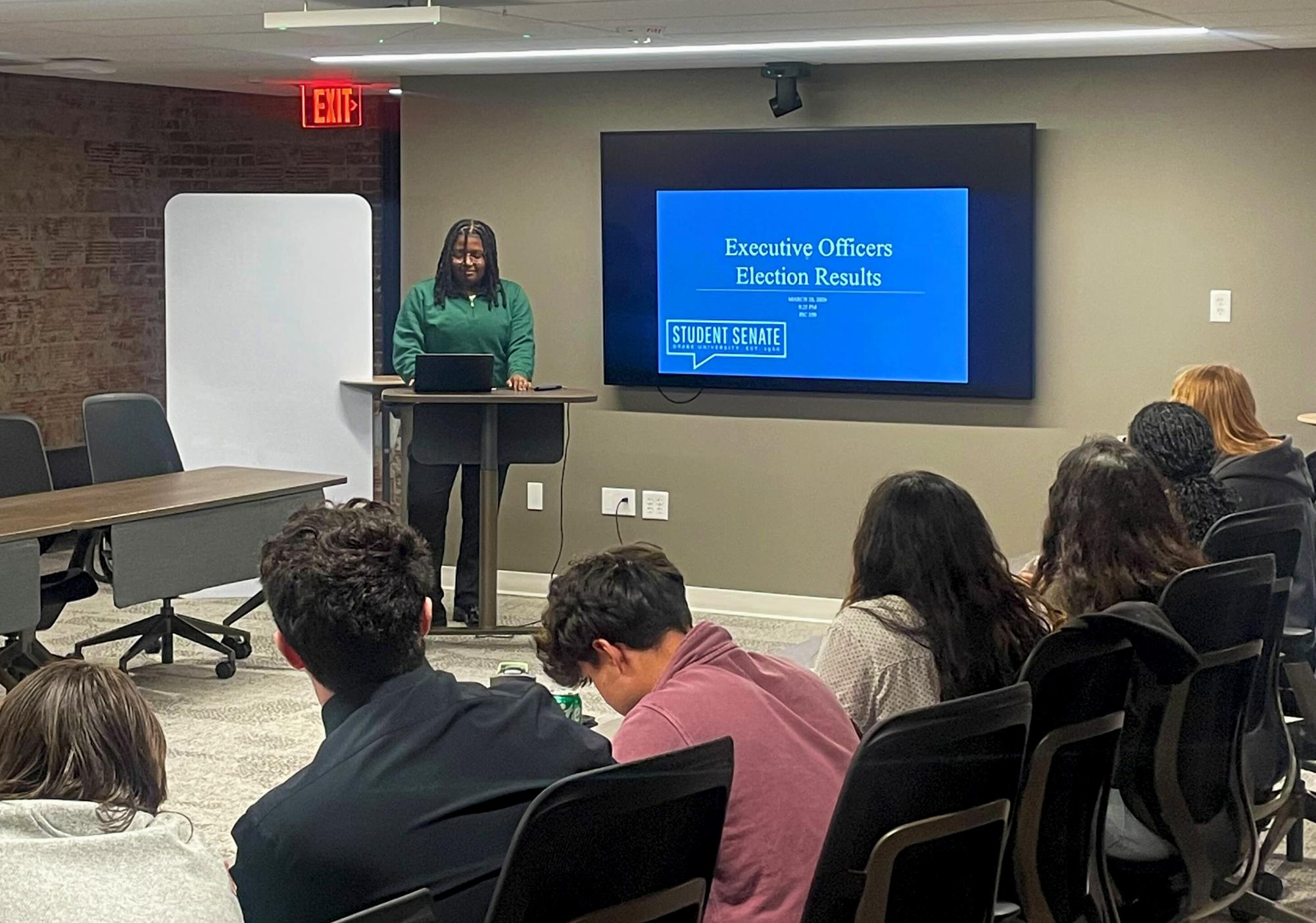 Student Senate announces 2026-2027 executive office election results ...